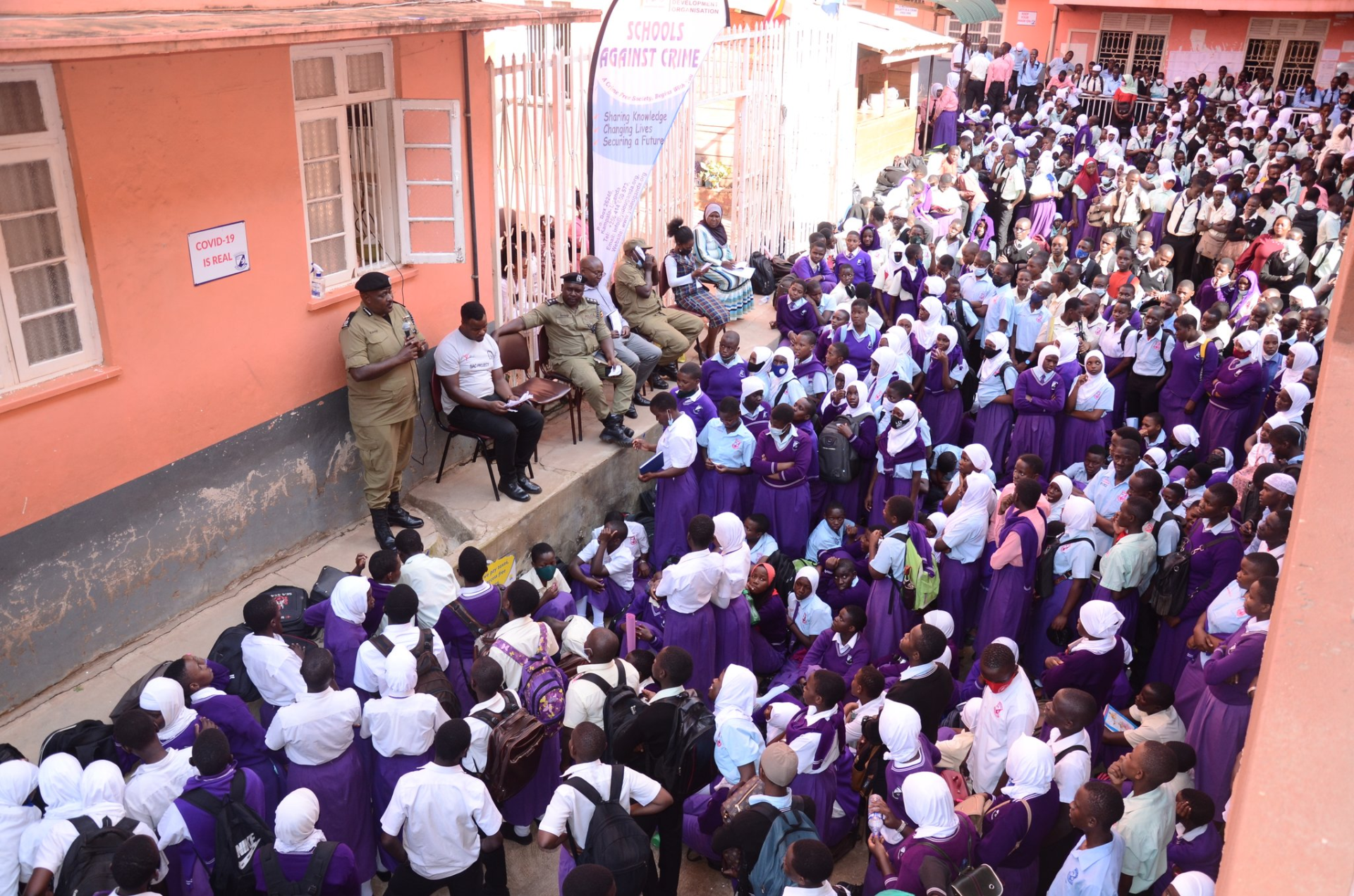 Photos: Ag. CPC ACP Kulayige takes policing to Kololo High School ...