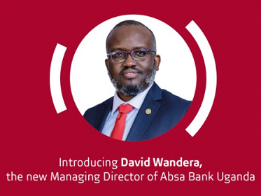 Absa Bank Uganda: New MD David Wandera Shares Priority - Kampala Gazette